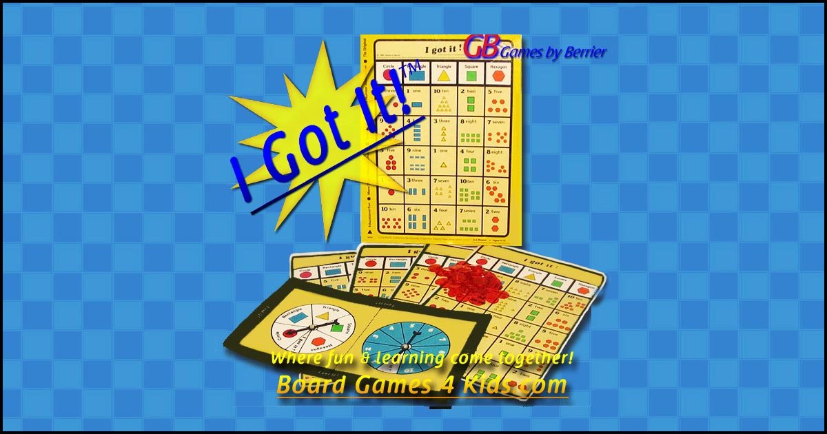 I Got It! - Board Games 4 Kids