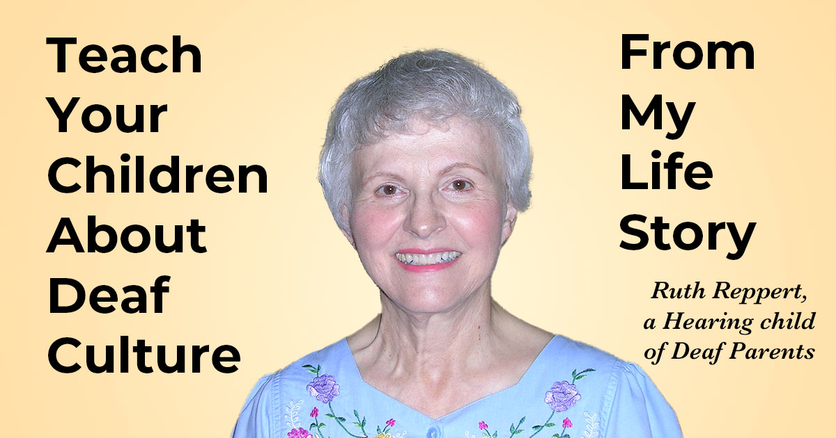 Great way to teach your kids about the Deaf community